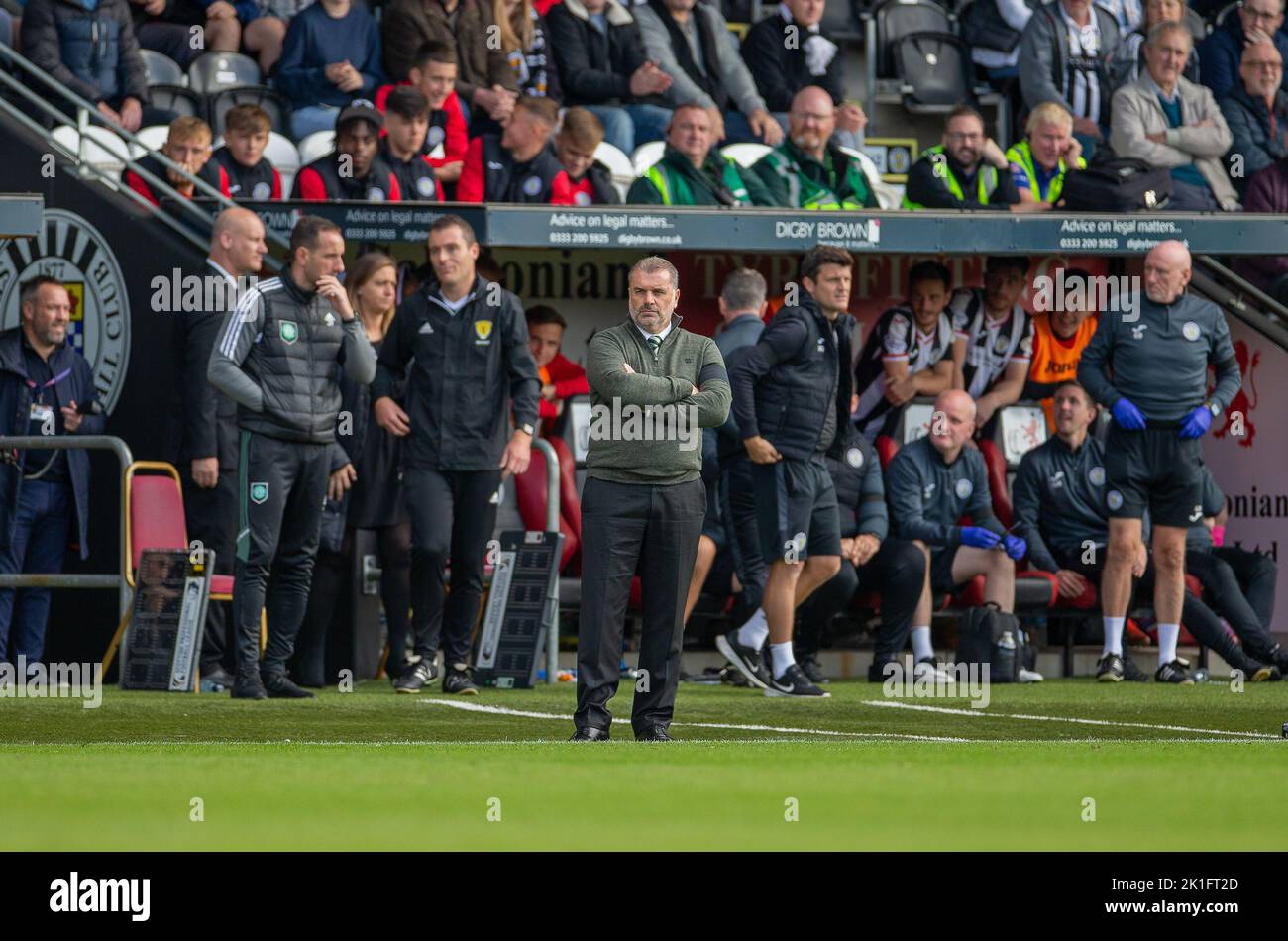 St mirren angelos postecoglou hi-res stock photography and images - Alamy