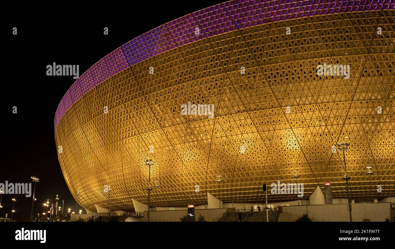 Doha,Qatar- September 09,2022:Lusail Iconic Stadium or Lusail Stadium ...