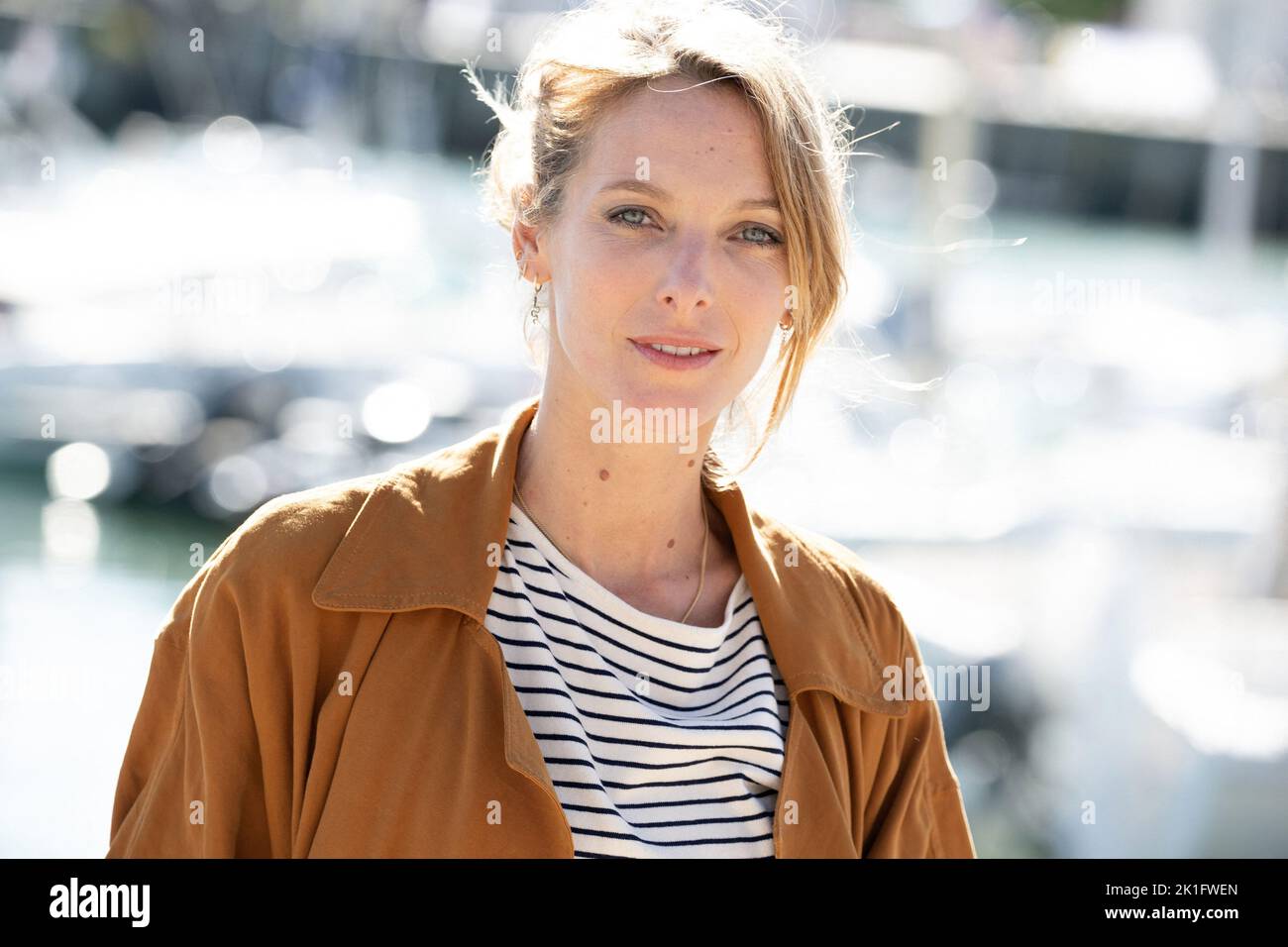 Elodie Varlet attends the Plus belle la vie photocall during the La ...
