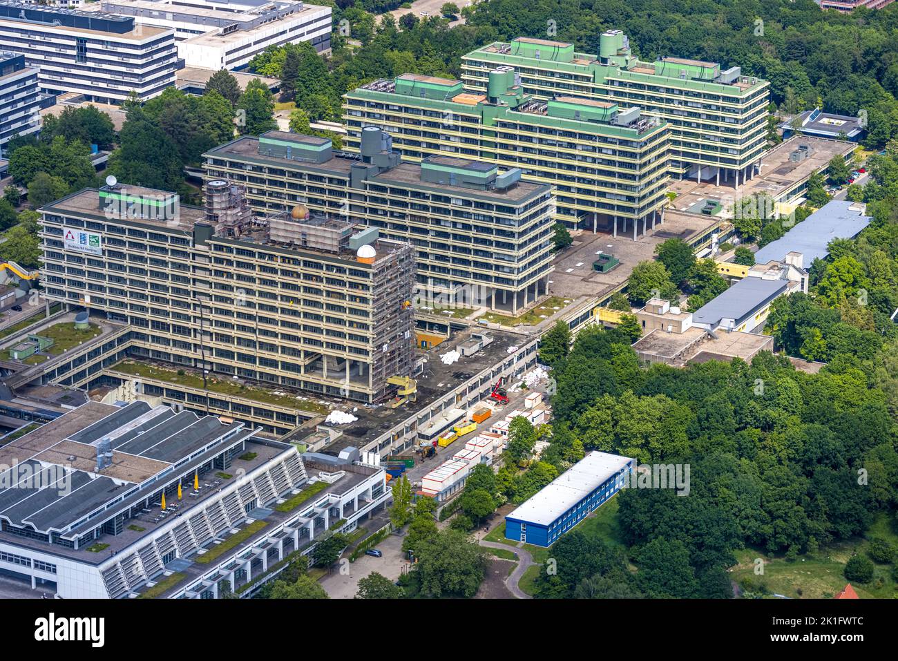 Uni center and skyline of bochum hi-res stock photography and images ...