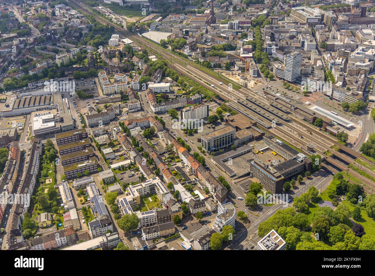 Planned course of cycle path rs1 ruhrschnellradweg hi-res stock photography and images - Alamy
