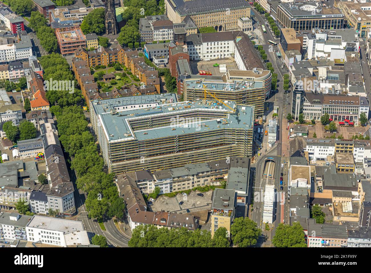 City center with viktoria karree hi-res stock photography and images ...