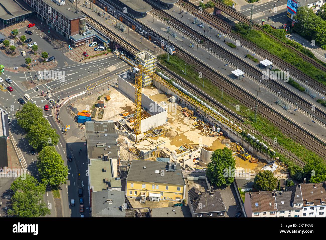 Construction site and new building p7 parking garage at sudring hi-res stock photography and ...