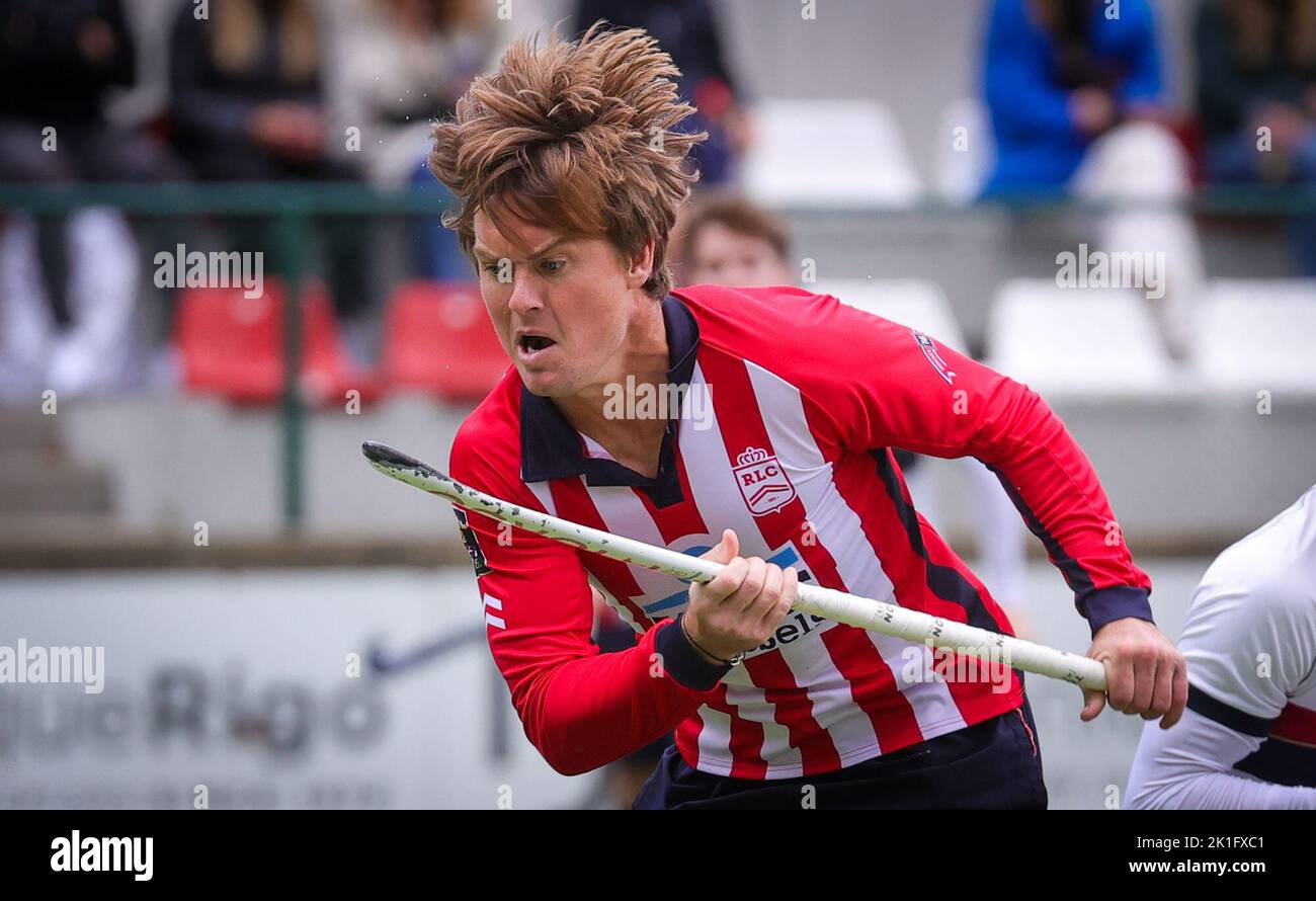 Leopold's Tom Boon pictured in action during a hockey game between ...