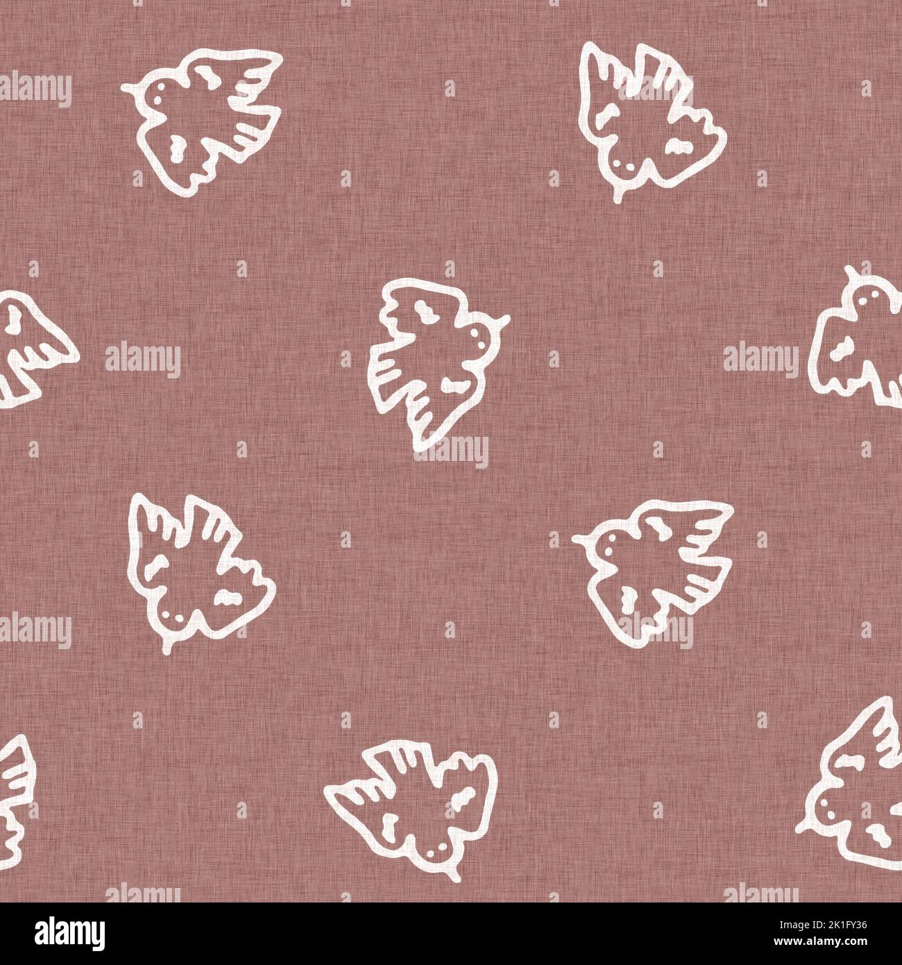 Calm newborn minimal bird seamless pattern. Gender neutral baby nursery ...