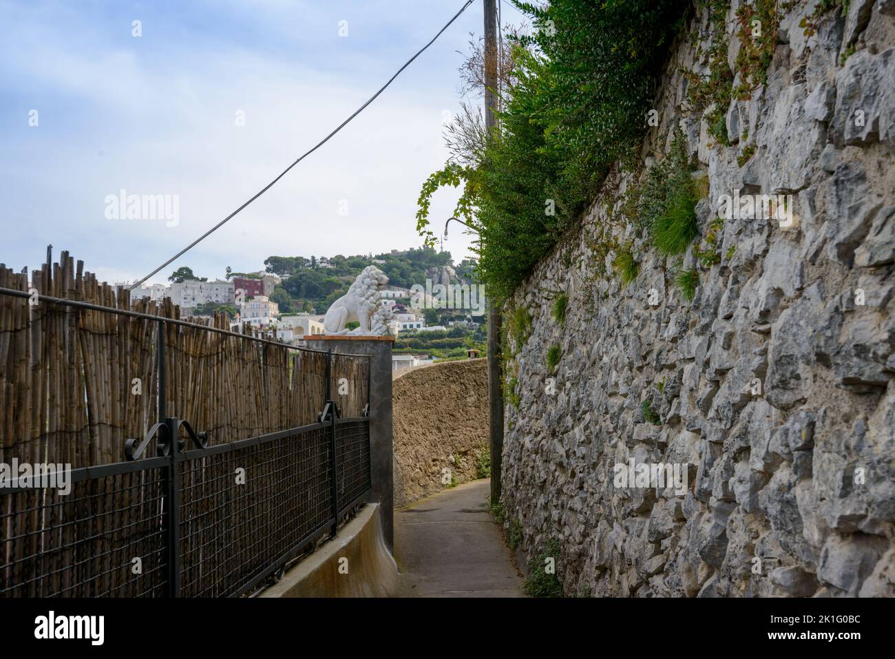 Narrow way forward Stock Photo - Alamy