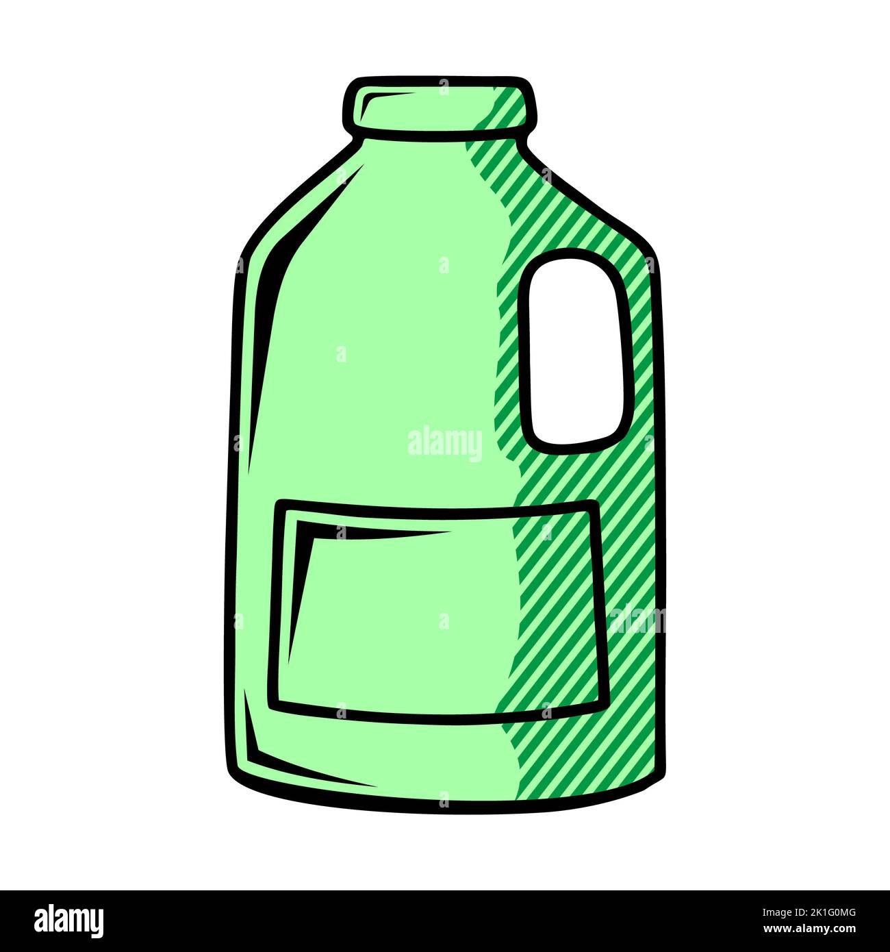 Vector design of gallon and milk logo. Set of gallon and can vector ...