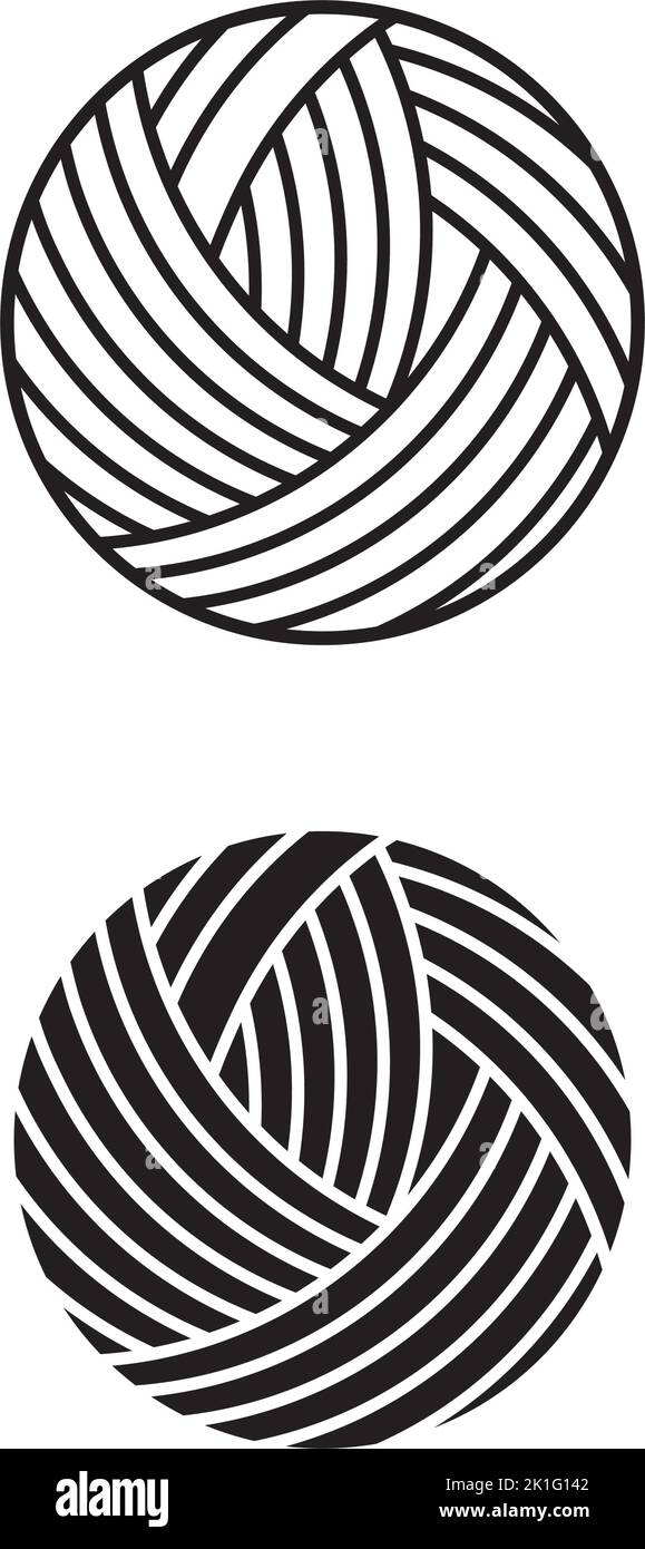 Yarn vector vectors hi-res stock photography and images - Alamy