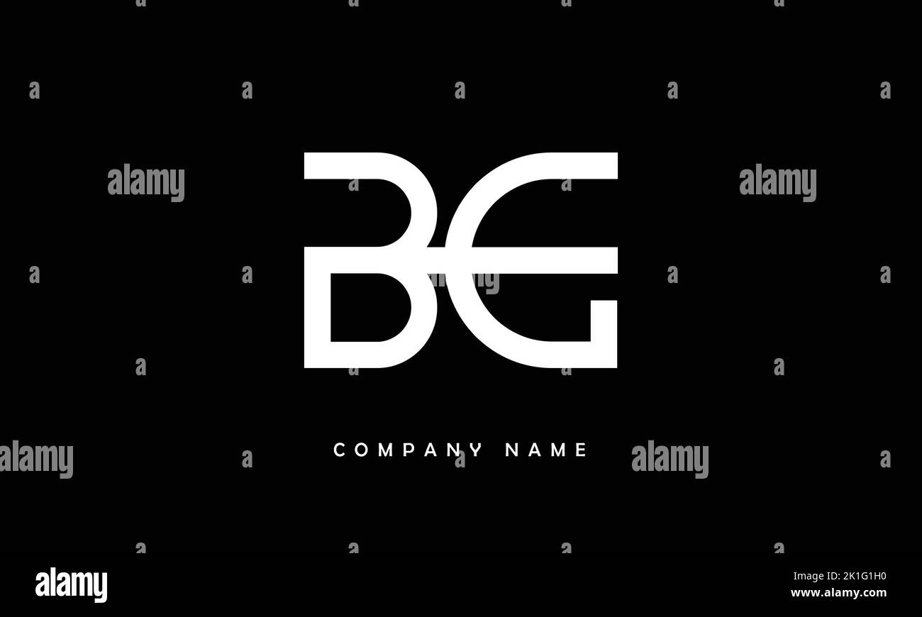 Bg letters hi-res stock photography and images - Alamy