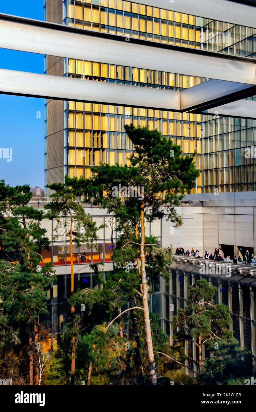 Paris, France- Modern Architecture, National Library of France ...