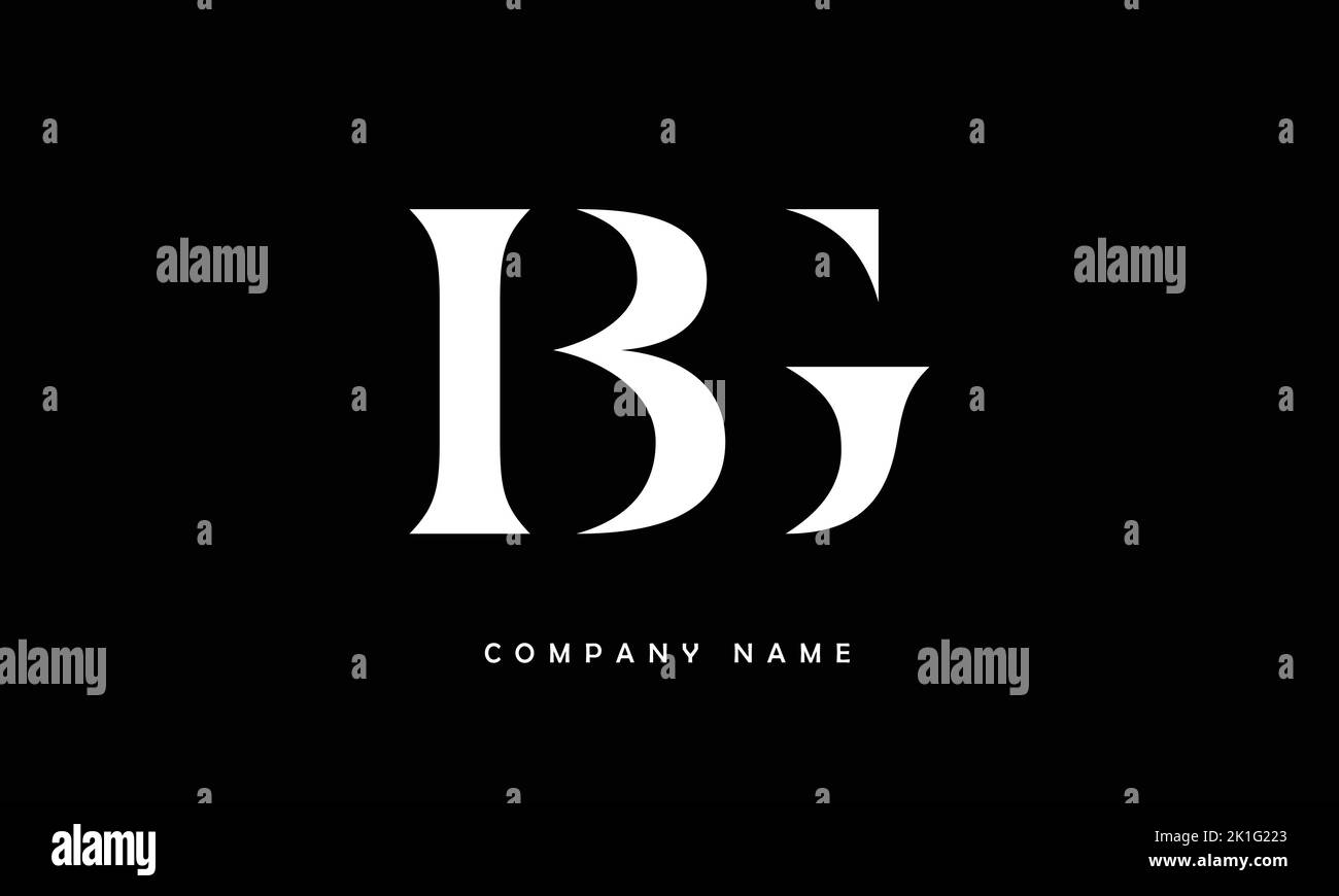 Bg real estate logo Stock Vector Images - Alamy