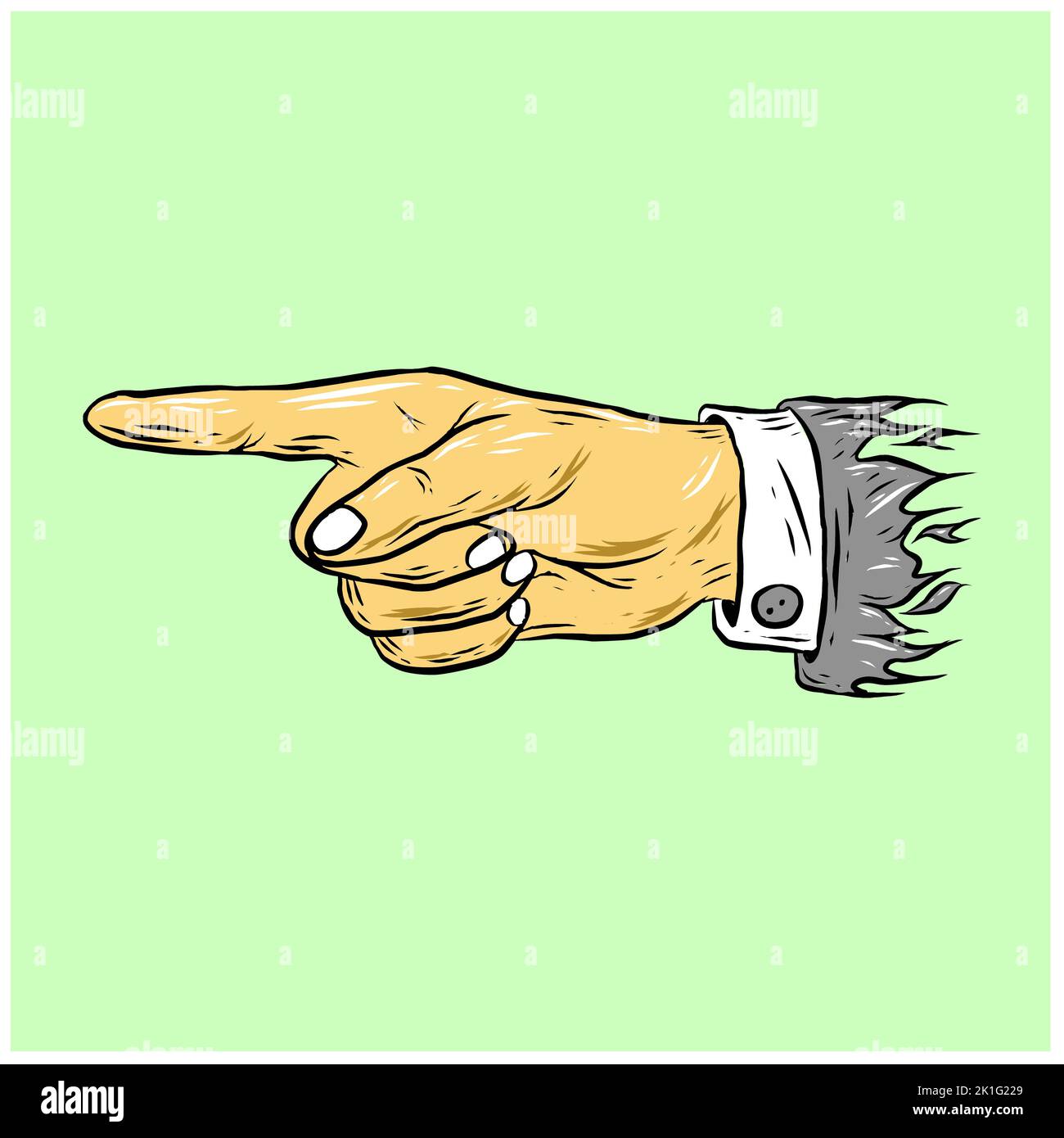 Pointing hand vintage sketch. Forefinger, index finger retro vector ... Pointing hand vintage sketch. Forefinger, index finger retro vector ...