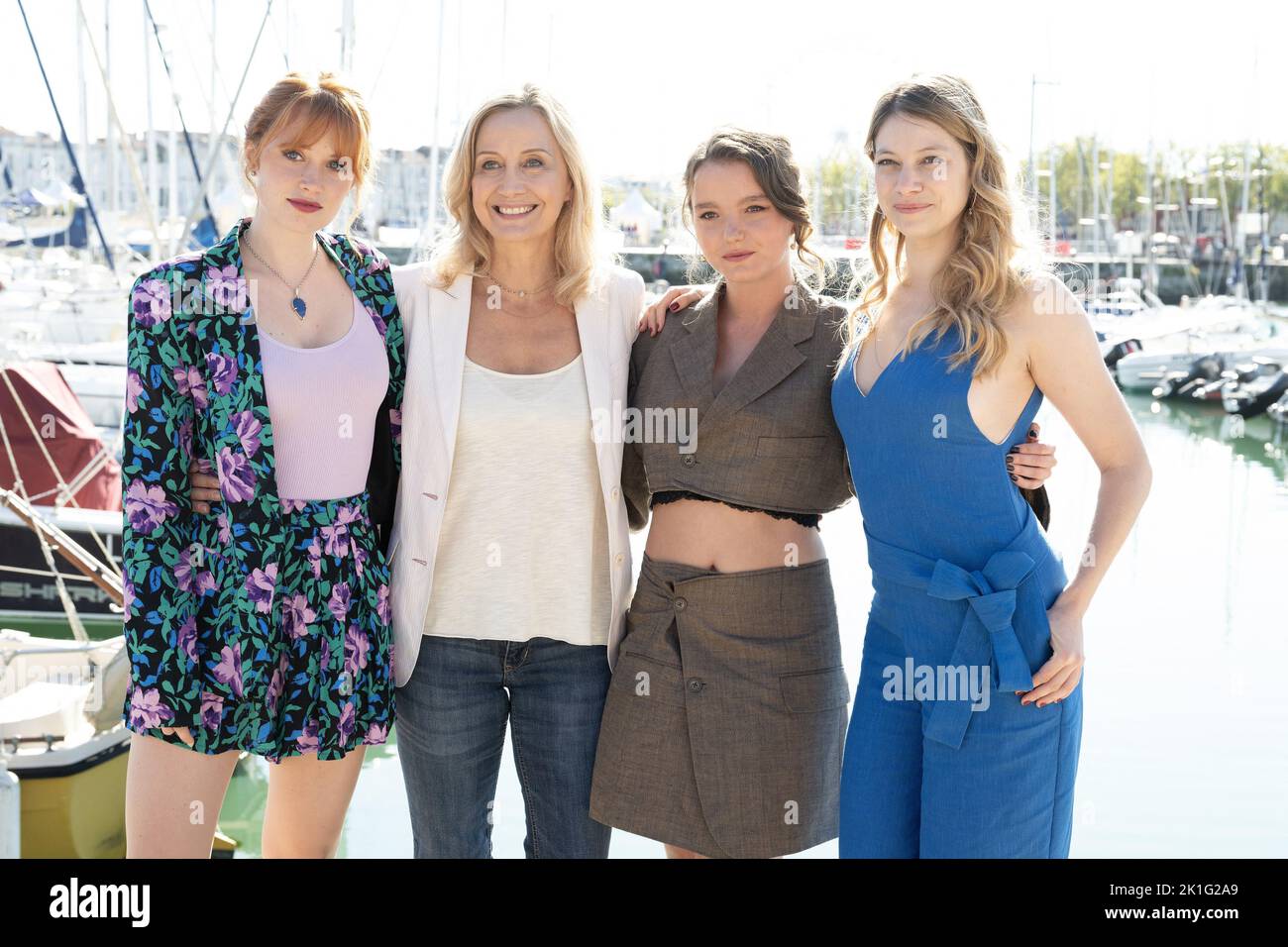 Claire Romain, Catherine Marchal, Axelle Dodier and Florence Coste ...