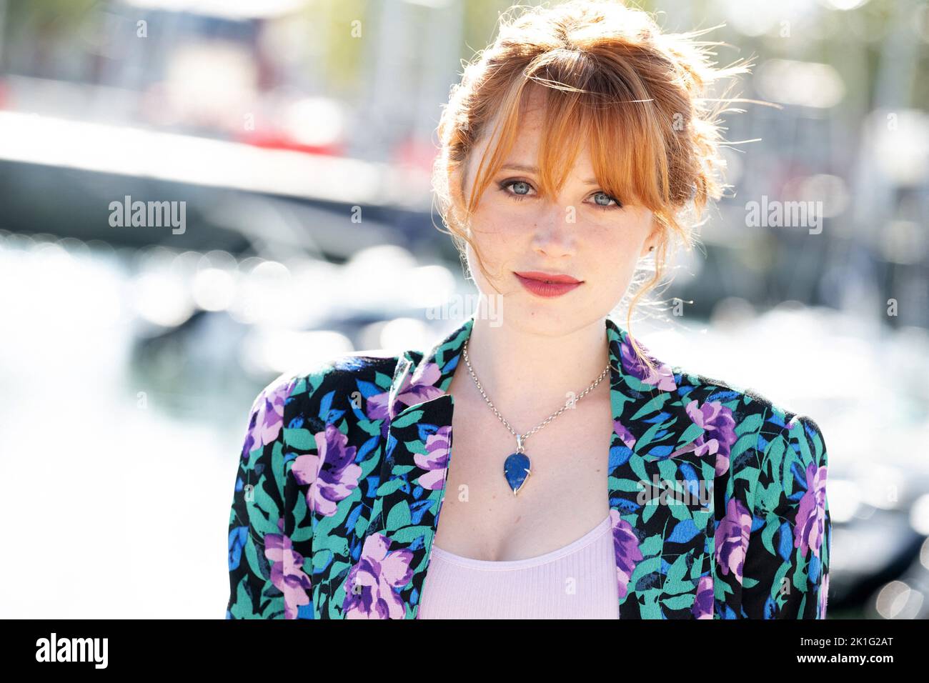 Claire Romain attends the Ici tout commence photocall during the La ...
