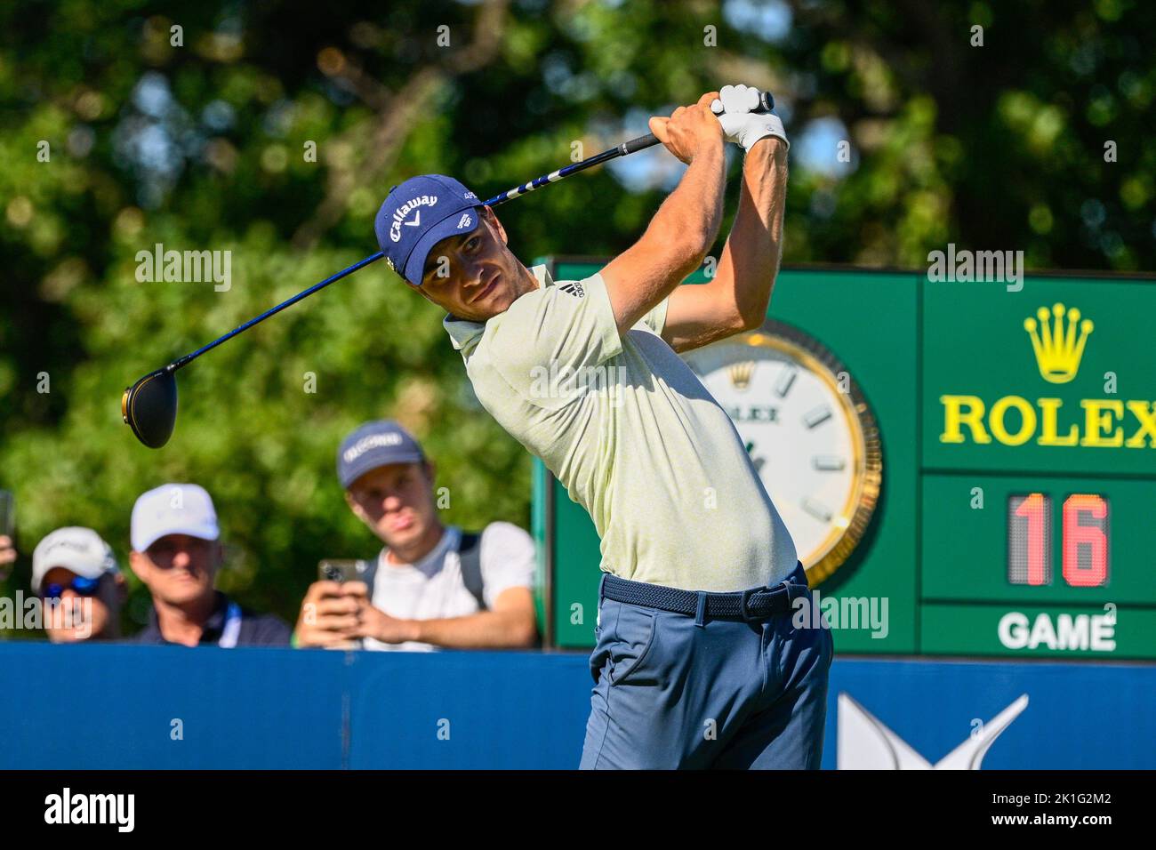 Guido Migliozzi (ITA) during the DS Automobiles Italian Golf Open 2022 ...