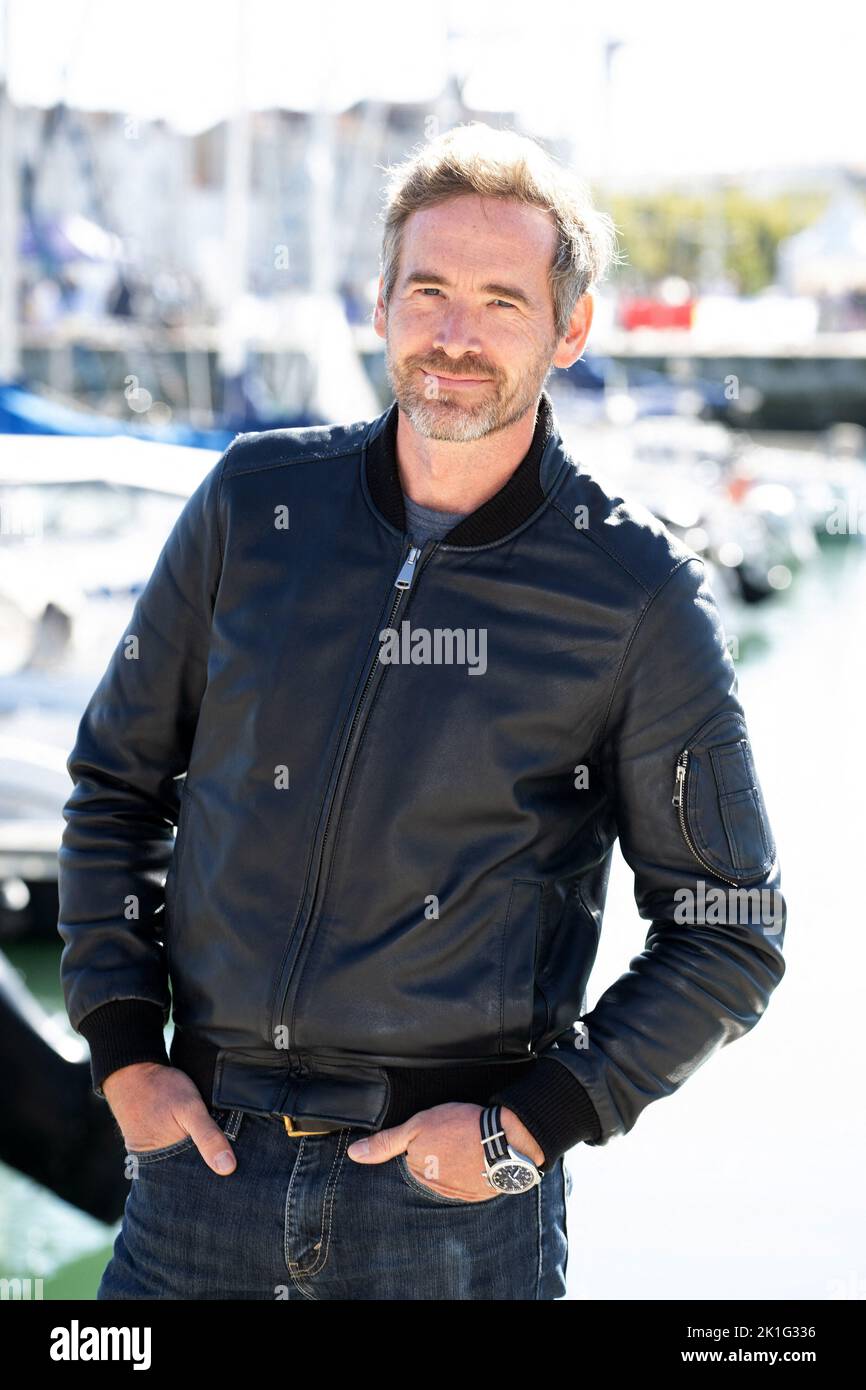 Alexis Loret attends La vie devant photocall during the La Rochelle ...