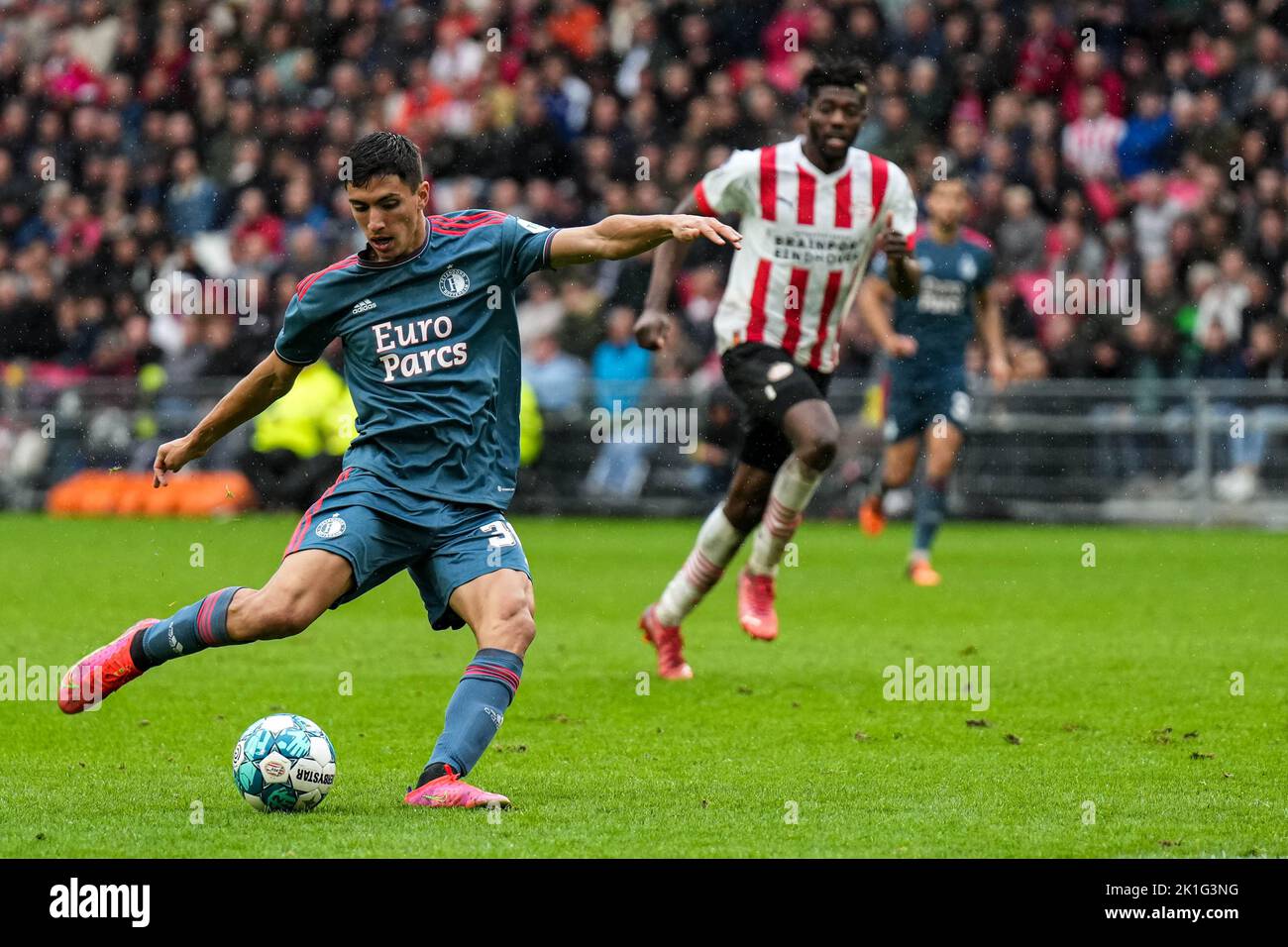 Eindhoven - Ezequiel Bullaude of Feyenoord during the match between PSV ...