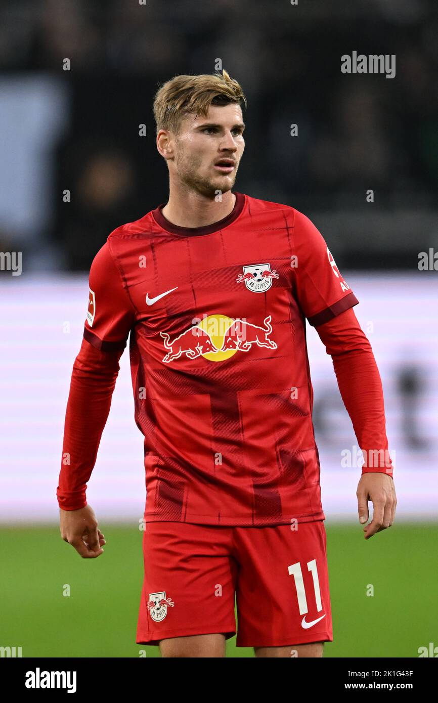 MONCHENGLADBACH - Timo Werner of RB Leipzig during the German ...
