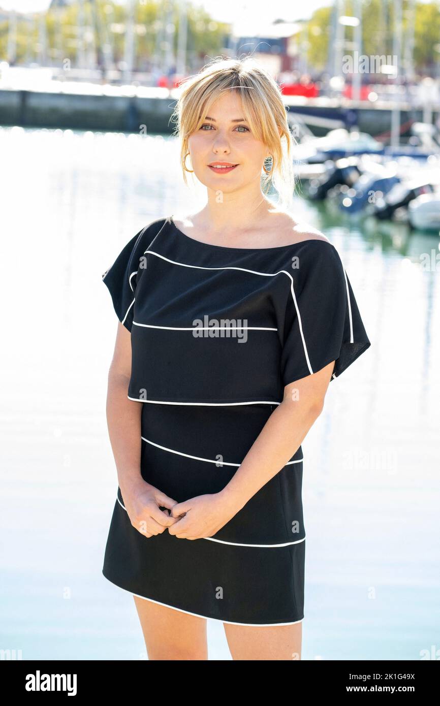 Roxane Bret attends the L'attaque des dechets photocall during the La ...