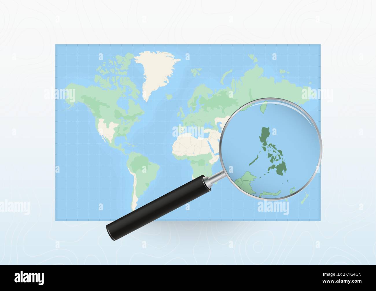 Blind map of the philippines
