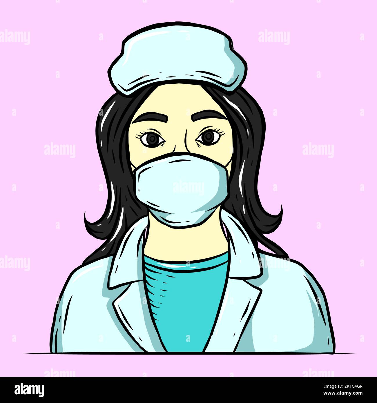 nursing home worker nurse color icon vector. nursing home worker nurse ...