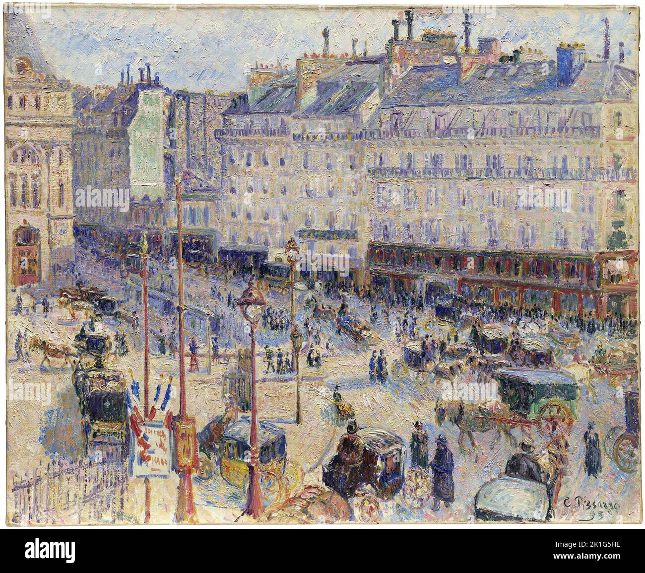 Painter of paris Cut Out Stock Images & Pictures - Alamy