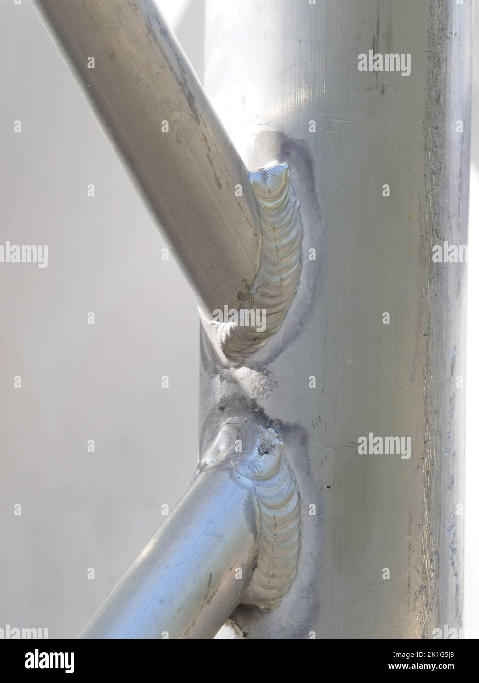 welded metal structure. Concept of engineering and architecture Stock ...