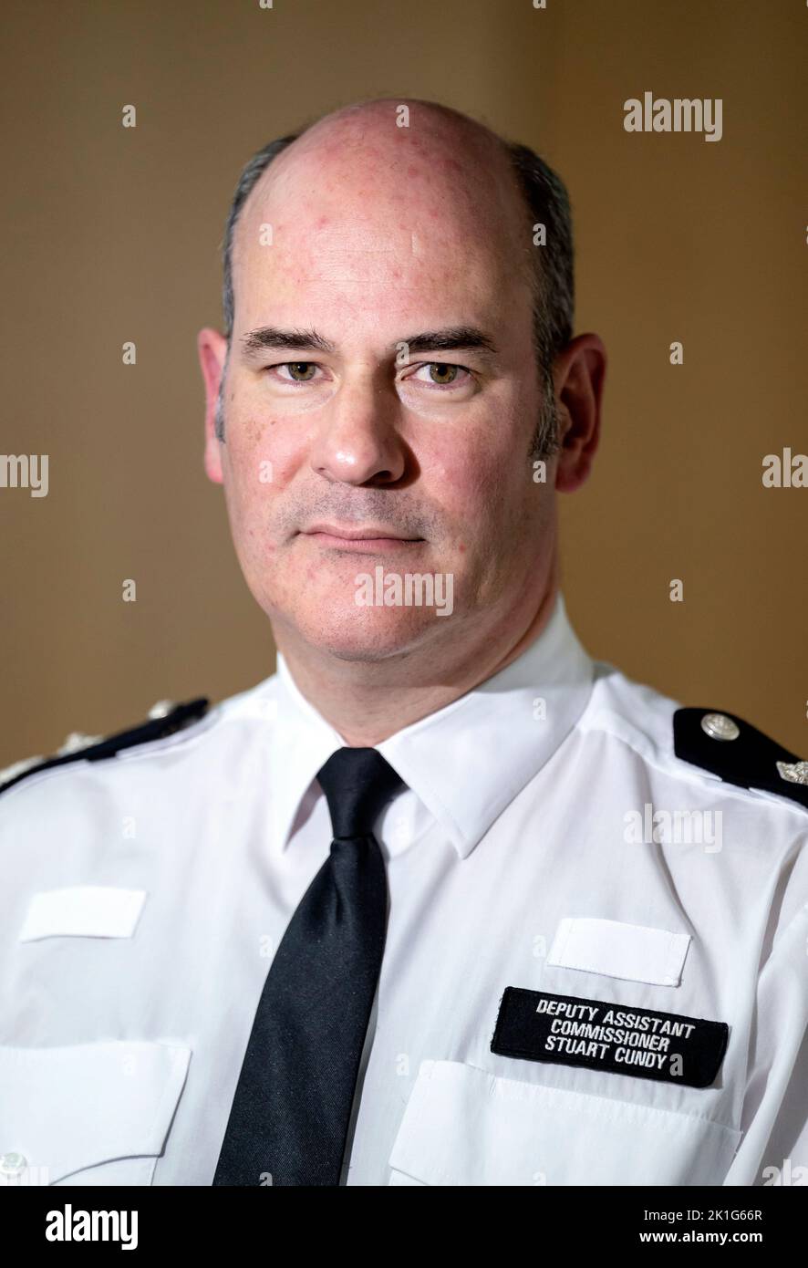 Deputy Assistant Commissioner of the Metropolitan Police Stuart Cundy ...