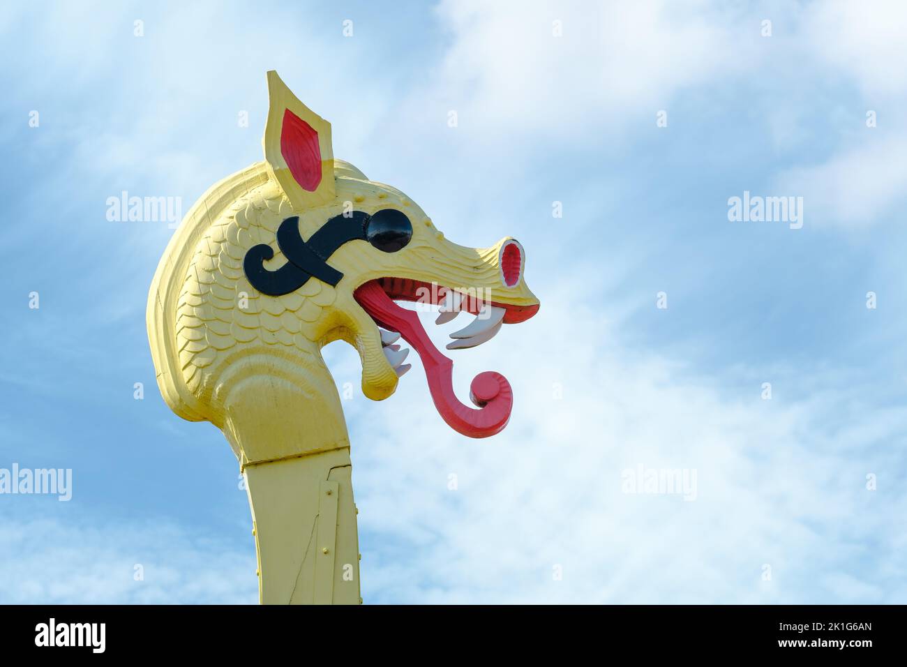 Viking ship hugin boat hi-res stock photography and images - Alamy