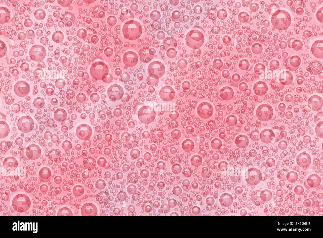 Pink milkshake top view Stock Vector Images - Alamy