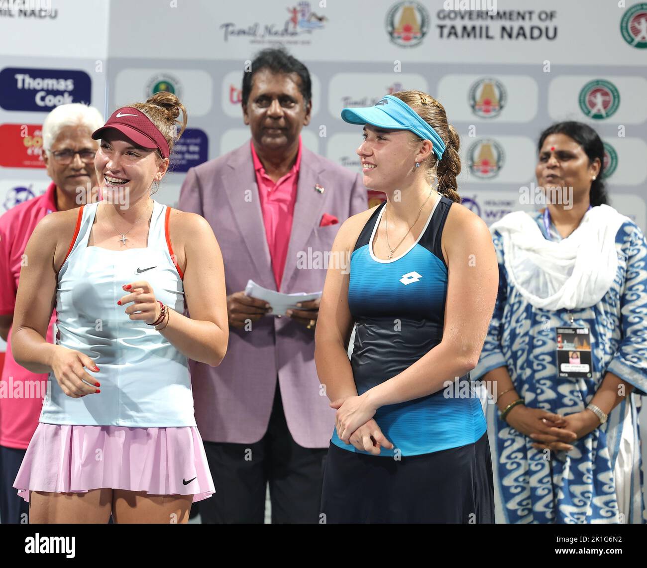 Chennai, Tamil Nadu, India. 18th Sep, 2022. Chennai Open WTA 250 ...