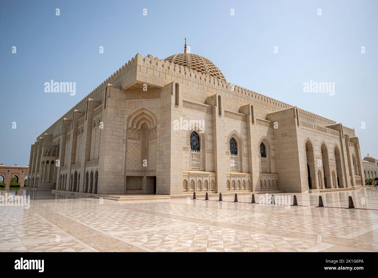 Sultan Qaboos Grand Mosque, Muscat, Oman Stock Photo - Alamy
