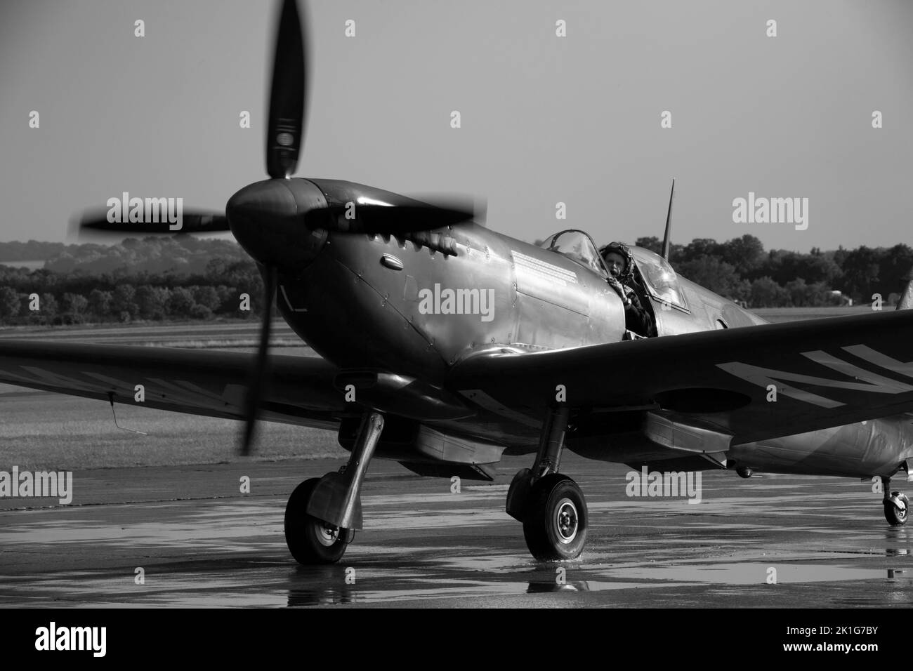 Supermarine Spitfire PR.XI (The NHS Spitfire) PL983 (G-PRXI) landing at ...