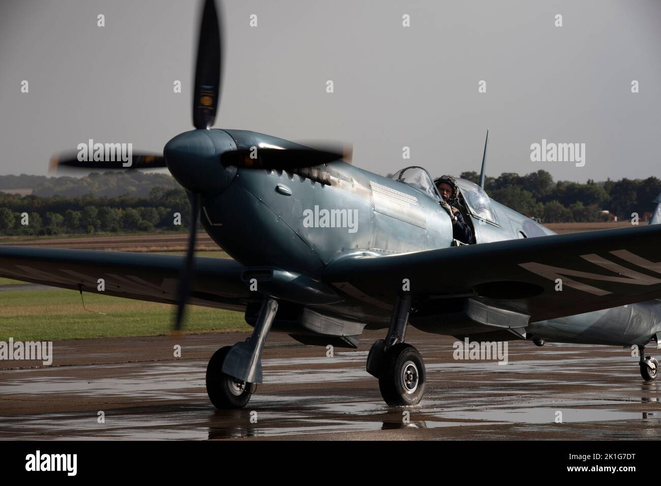 Supermarine Spitfire PR.XI (The NHS Spitfire) PL983 (G-PRXI) landing at ...