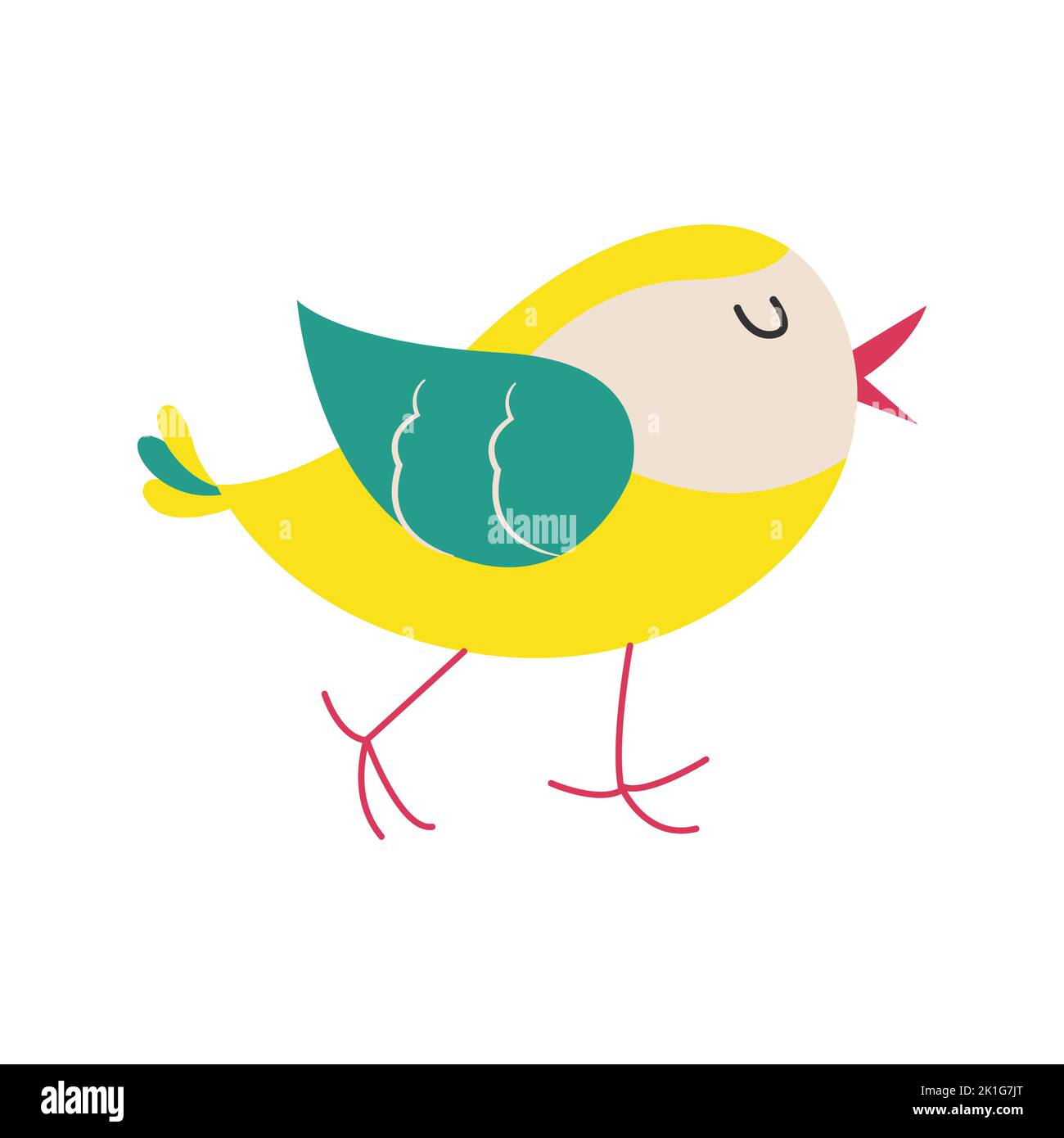 Songbird nestling Stock Vector Images - Alamy