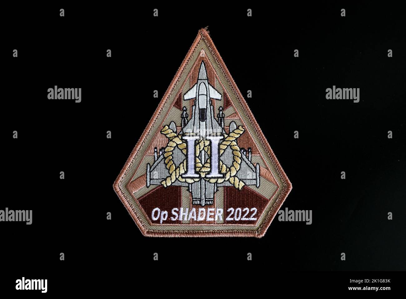 II(AC) Squadron Op Shader 2022 Desert Patch Stock Photo - Alamy