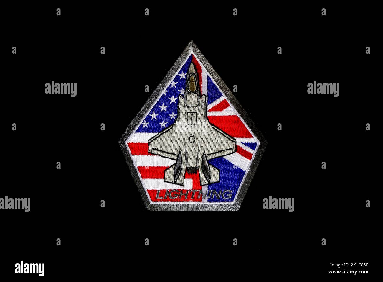 Lockheed Martin F-35 Lightning II joint operations military patch Stock ...
