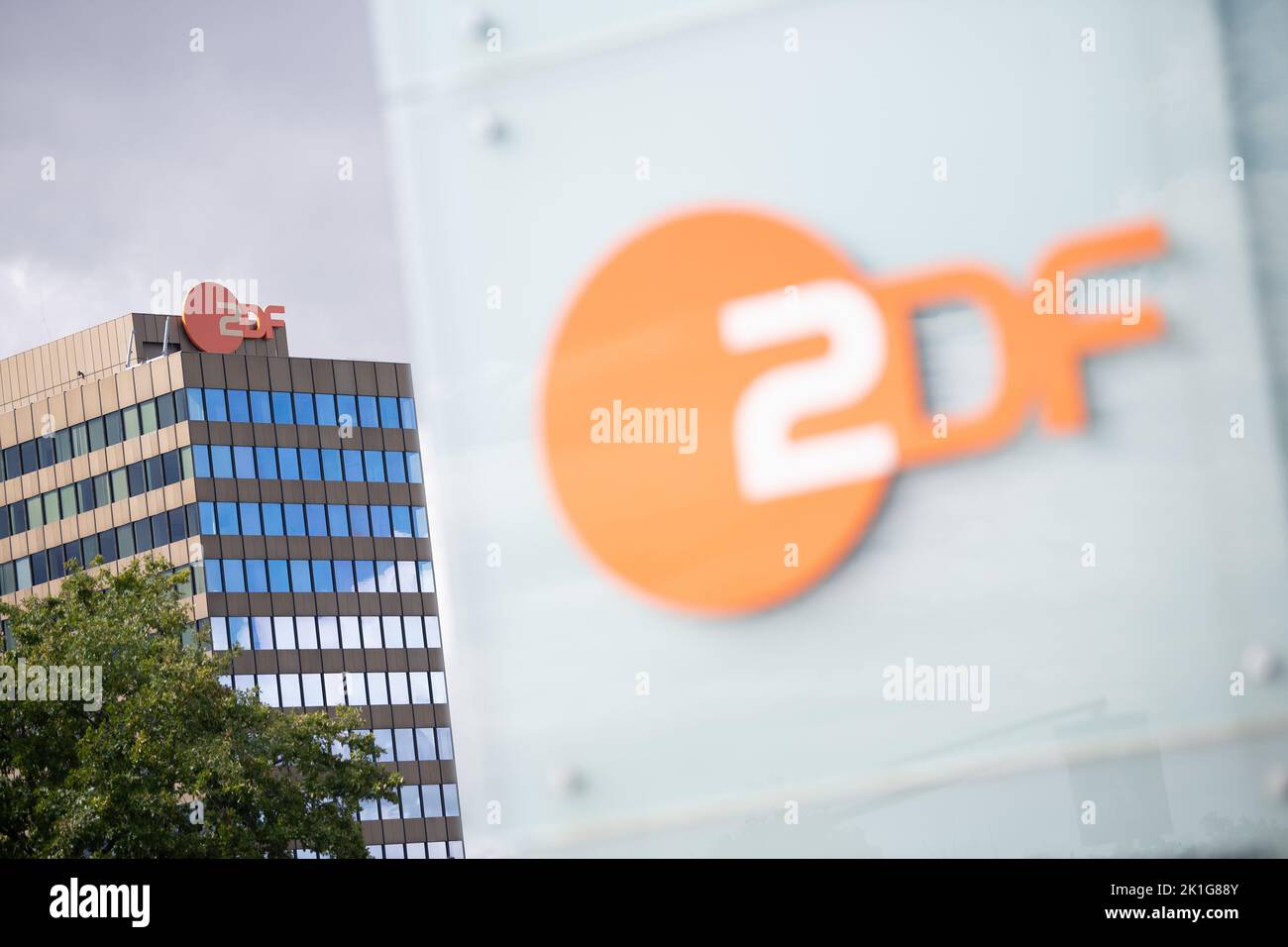 Mainz, Germany. 16th Sep, 2022. The broadcasting center of the Second ...