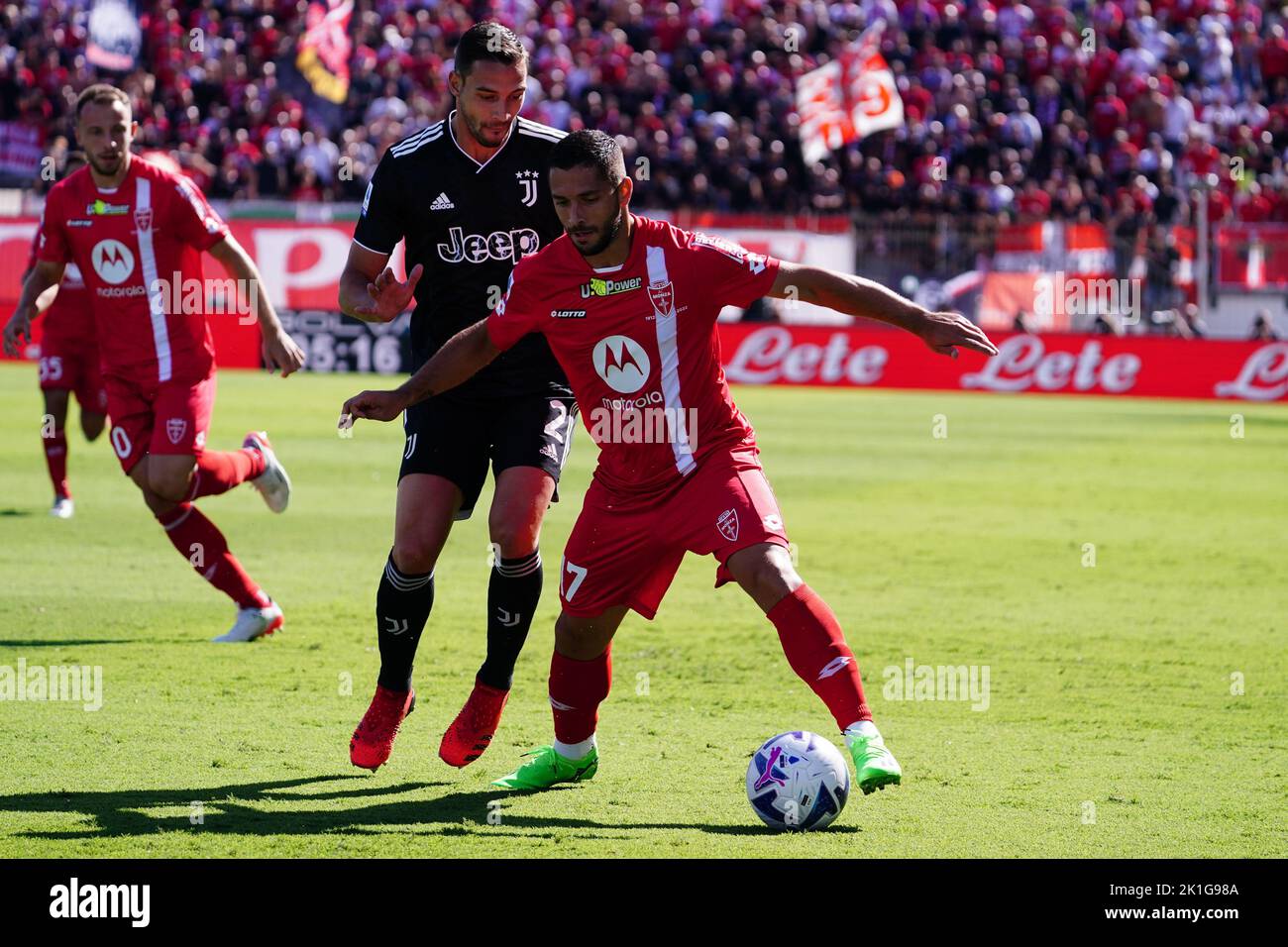Gianluca Caprari (AC Monza) during the Italian championship Serie A ...