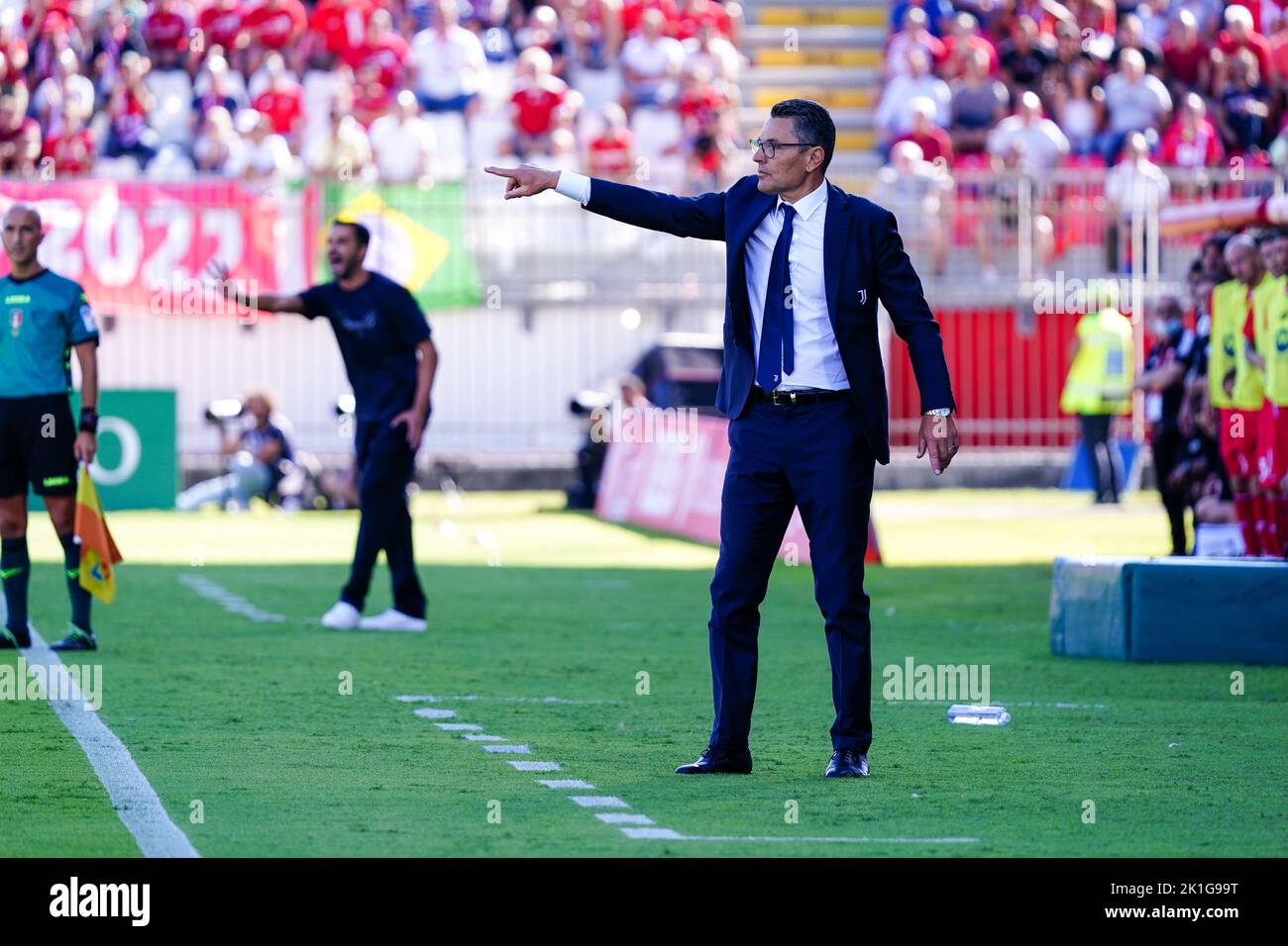 The second coach Marco Landucci (Juventus FC) during the Italian ...