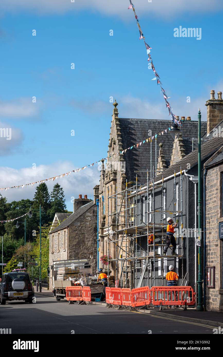 13 September 2022. Kingussie, Highlands and Islands, Scotland. This is ...