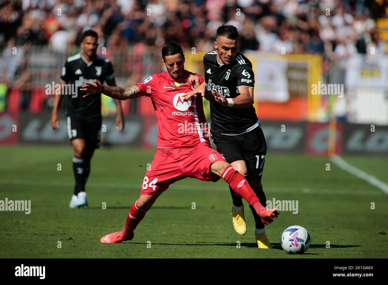 Patrick Ciurria of AC Monza and Filip Kostic of Juventus Fc during the ...