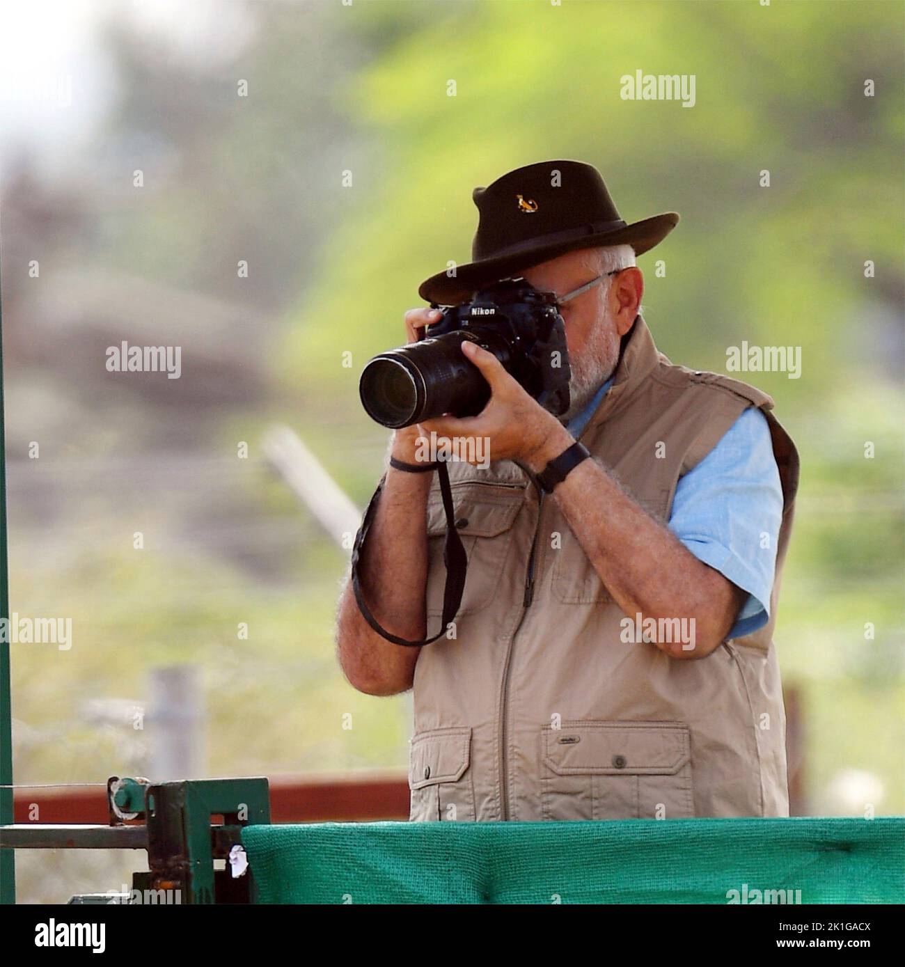 Sheopur district, India. 17th Sep, 2022. Indian Prime Minister Narendra ...