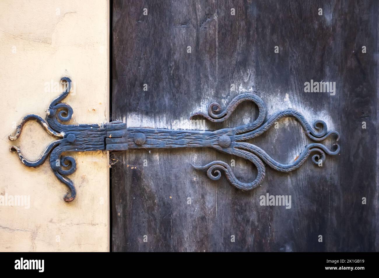 Forged hinge hi-res stock photography and images - Alamy