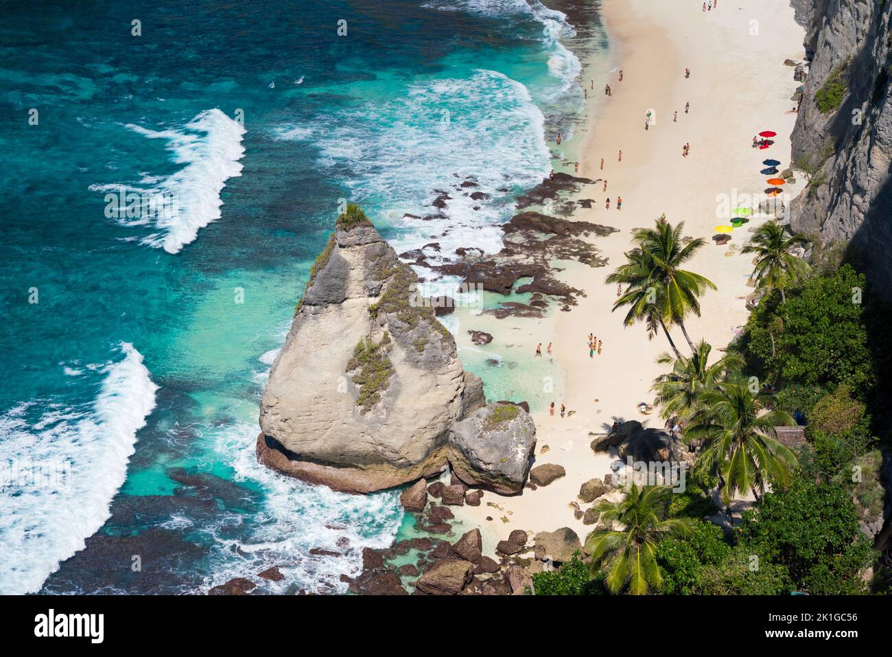 Aerial scenic nusa penida view hi-res stock photography and images - Alamy