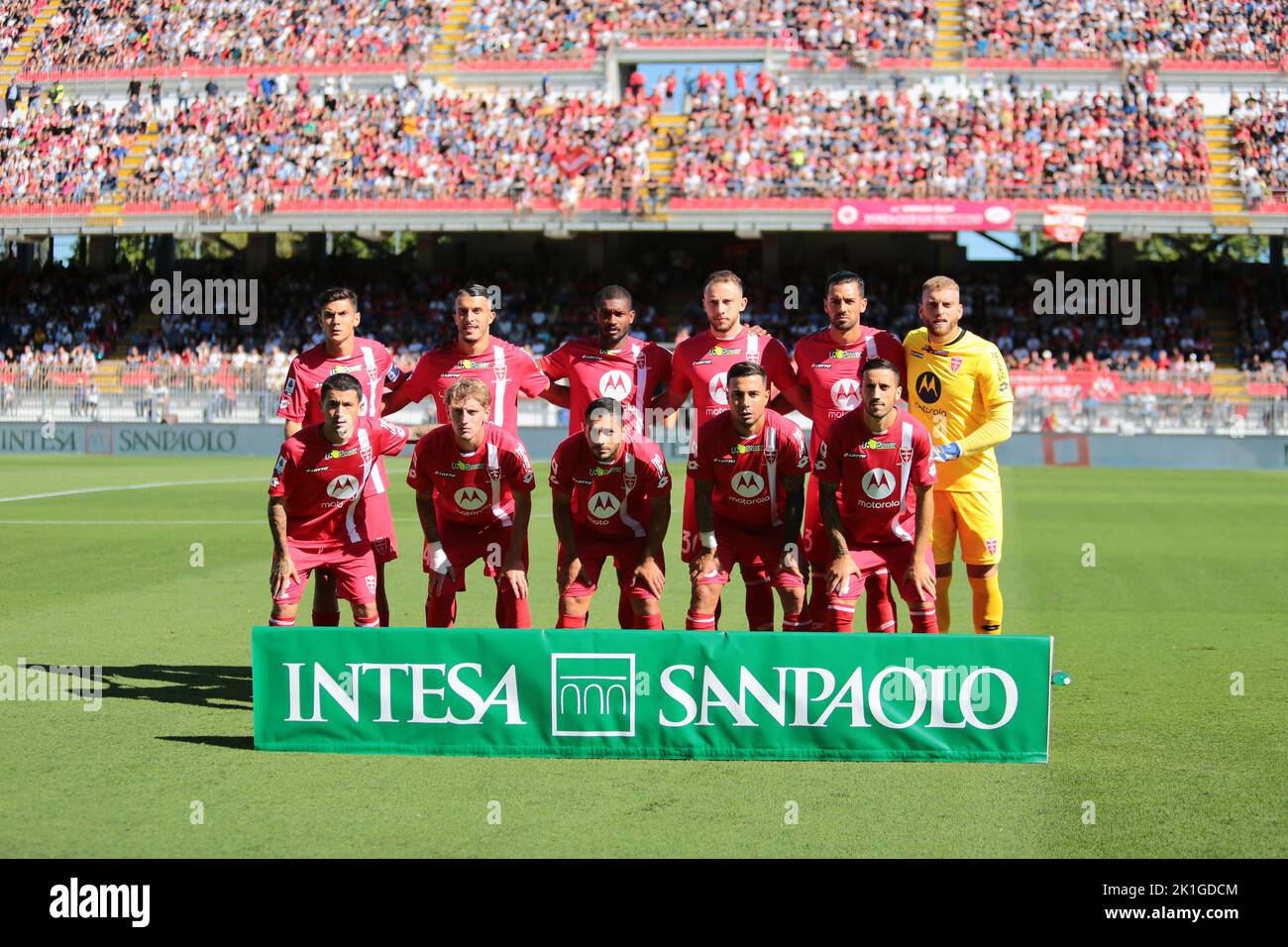 Ac Monza team picture during the Italian Serie A football match between ...