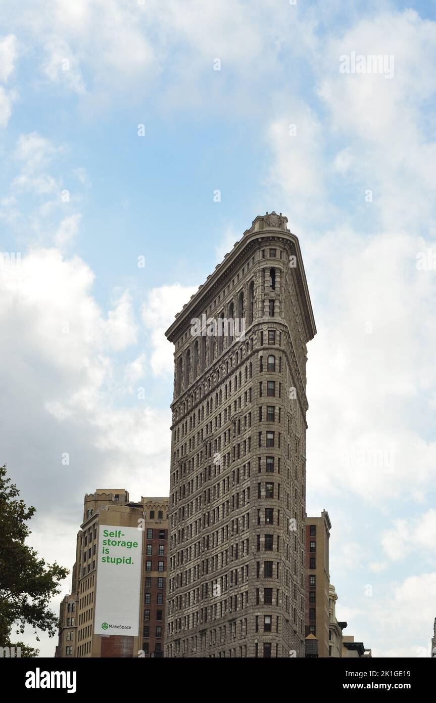the Flat Iron building in New York, US Stock Photo - Alamy
