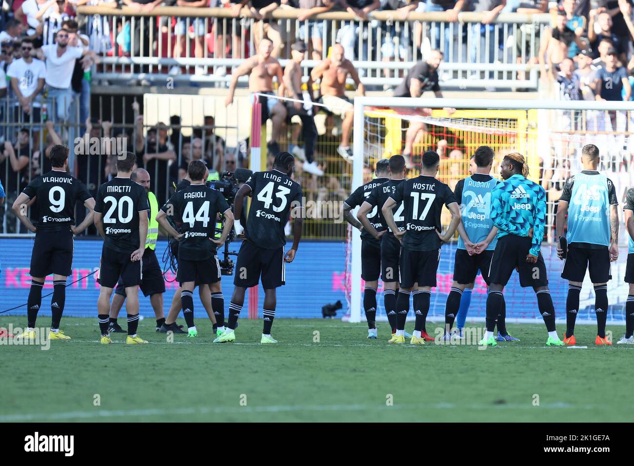 Player of Juventus Fc look dejected at the end of the Serie A match ...