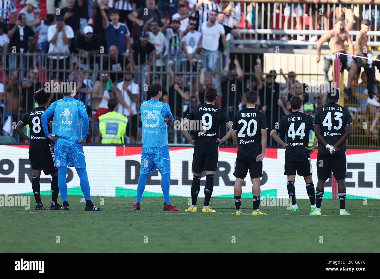 Player of Juventus Fc look dejected at the end of the Serie A match ...