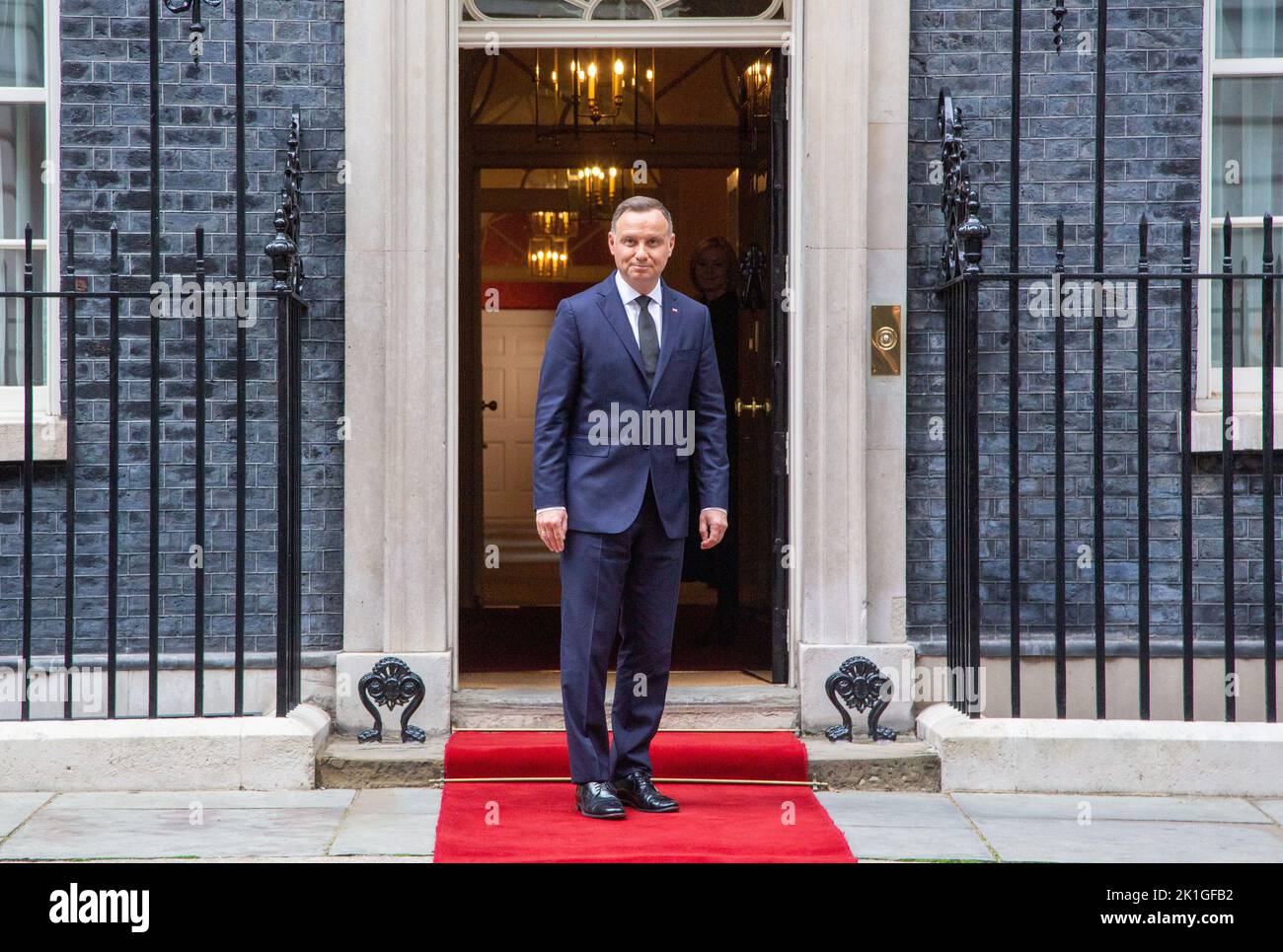 London, England, UK. 18th Sep, 2022. President of Poland ANDRZEJ DUDA ...